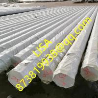 China 25FT Sack Wrapped Bitumen Painted Steel Poles with 350KGF Load and 86 Microns Average Galvanization Coating Thickness for sale