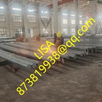 China 30FT 9.15M 345Mpa Hot-dip Galvanized Octagonal Electric Steel Pole Philippines Nea Standard Steel Poles for sale