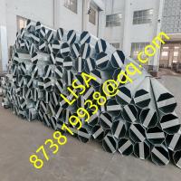 China Q355B 3mm 35FT Hot Dip Galvanized Octagonal Electric Steel Poles for sale