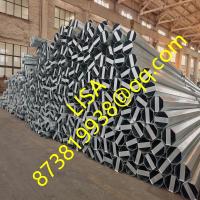 China 30FT 40FT Octagonal Hot Dip Galvanized Steel Pole for Power Transmission and Utility Applications for sale