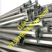 China 30ft Octagonal Tapered Hot-dip Galvanized Steel Lighting Pole for Street Illumination for sale