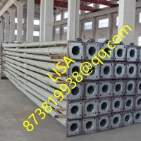 China 10M 35FT Octagonal Tapered Hot-dip Galvanized Steel Lighting Pole for Street Light for sale