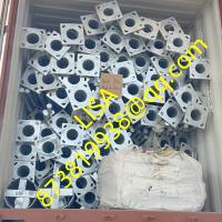 China 25FT-40FT Hot-dip Galvanized Steel Lighting Poles with Detachable Single/Double Arms for Street and Park Lighting for sale