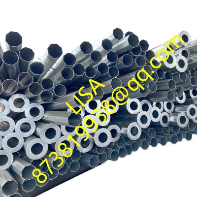 China Philippines Meralco Octagonal Steel Pole with Hot Dip Galvanized Q355B Material and 9M/12M/13.5M Height for sale