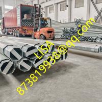 China 35FT 500KGF Hot Dip Galvanized Q355 Electric Steel Pole for Power Distribution for sale