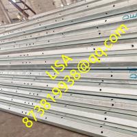 China 40FT Hot Dip Galvanized Electric Steel Pole with 500KGF Load for Power Distribution for sale