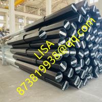 China 30FT 500KGF Hot Dip Galvanized and Bitumen Painted Octagonal Steel Poles for Outdoor Power Distribution for sale