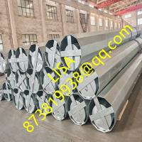 China 70FT Dodecagonal Hot Dip Galvanized Steel Transmission Pole for Power Transmission Lines for sale