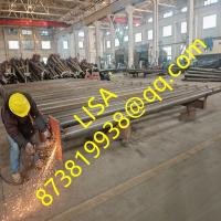 China 6M/7M/8M Q235B Hot Dip Galvanized Steel Traffic Poles with Base Plate for Traffic Signals and Road Signs for sale