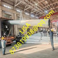 China 90FT Height Dodecagonal Hot Dip Galvanized Transmission Steel Pole for Electric Power Transmission for sale