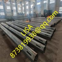 China 45FT 345Mpa 500KGS Load Philippines Nea Standard Octagonal Hot-dip Galvanized Steel Poles for sale