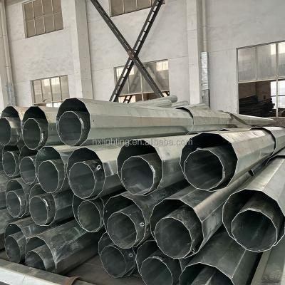 China Hot Dip Galvanized Steel Pole Steel Tubular Pole Electric Power Pole NEA Steel Pole for sale