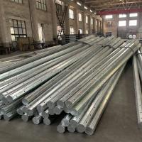 China Hot Dip Galvanized Steel Pole Steel Tubular Pole Electric Power Pole NEA Steel Pole for sale
