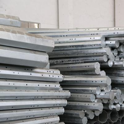 China Good Sale 40FT Hot Dip Galvanized Steel Tubular Pole Electric Power Pole Steel Gantry Steel Tower for sale