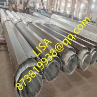 China 90FT Height Dodecagonal Transmission Steel Pole with 2000KGF Min Break Load for Power Transmission for sale