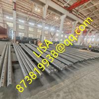 China 25FT Q355B 2.75mm Direct Buried Galvanized Octagonal Steel Pole with 500KGF Min Break Load for Power Distribution for sale