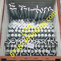 China 25FT Hot-dip Galvanized Steel Utility Pole with 300KGF Min Break Load for Power Distribution for sale