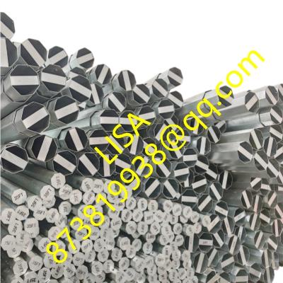 China 35FT 500KG Min Break Load Hot-dip Galvanized Octagonal Steel Distribution Utility Pole for sale