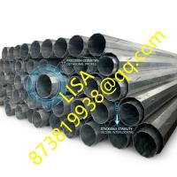 China 58FT ASTM A572 Grade 50 Galvanized Electric Steel Pole with 1000KGF Design Load for 66KV Transmission for sale