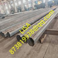 China 30FT Height 500KGF Load Hot Dip Galvanized Octagonal Steel Distribution Pole for sale