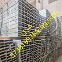 China 2.4M 8FT Hot-dip Galvanized Q235B 3mm Thick Rectangular Steel Crossarm for Power Transmission for sale