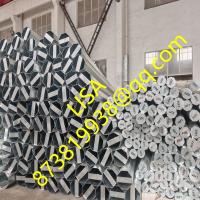 China 30FT Hot Dip Galvanized Octagonal Steel Pole with 500KG Min Break Load and 3mm Thickness for sale