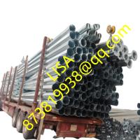 China 30FT Hot Dip Galvanized Octagonal Steel Pole with 500KG Min Break Load and 3mm Thickness for sale