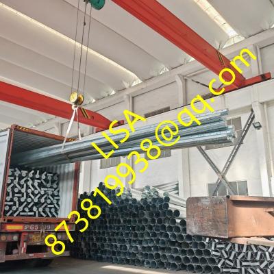 China 30FT Octagonal Galvanized Steel Utility Pole with 500KGF Load Capacity for sale