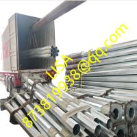 China 10M Octagonal Tapered Hot-dip Galvanized Steel Lighting Pole for Street and Park for sale