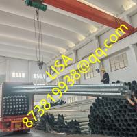 China 35FT Hot Dip Galvanized Electric Steel Pole with 500KGF Load Capacity for Power Distribution for sale