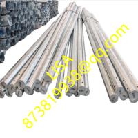 China 40FT Height Galvanized Octagonal Steel Pole with 500KGS Min Break Load and 3mm Thickness for sale