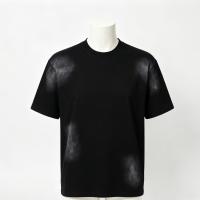 China Bleach Splash Oversized Streetwear Tee 250GSM - 300GSM Vintage Oversized Tee Blank for sale