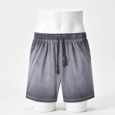China Vintage 100% Cotton Mens Shorts Mid Stretch Knee Length Casual Shorts 300GSM Heavyweight 5 Pocket for sale