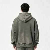 China 250GSM - 300GSM Oversized Streetwear Hoodie Oversized Men'S Crewneck Sweatshirt For Men for sale