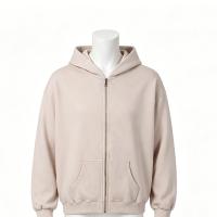 China Wax Washed Zip Up Hoodie Cotton Streetwear Oversized Hoodie Oversized For Youth for sale