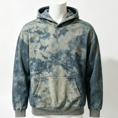 China 351GSM - 400GSM Stone Wash Hoodies V Neck Y2K Vintage Hoodie For Youth for sale