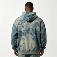 China 351GSM - 400GSM Stone Wash Hoodies V Neck Y2K Vintage Hoodie For Youth for sale