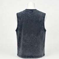 China Wide Shoulder Mens Sleeveless T Shirt Crew Neck Cotton Sleeveless Tank Tops for sale