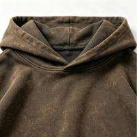 China Custom Printed Mens Vintage Wash Hoodie Autumn Winter Casual Hooded Sweatshirt for sale