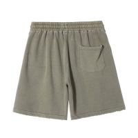 China 350GSM Sports Sweat Shorts Heavyweight Distressed Ripped Shorts Unisex for sale