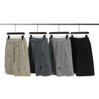 China 350GSM Sports Sweat Shorts Heavyweight Distressed Ripped Shorts Unisex for sale