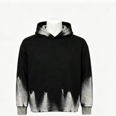 China Custom Stone Wash Hoodies Drawstring Free Spray Wash Hoodie 450g for sale