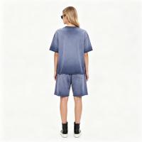 China Solid Wash 100 Cotton T Shirt Minimal Oversized Cotton Tee 100% Pure Cotton for sale