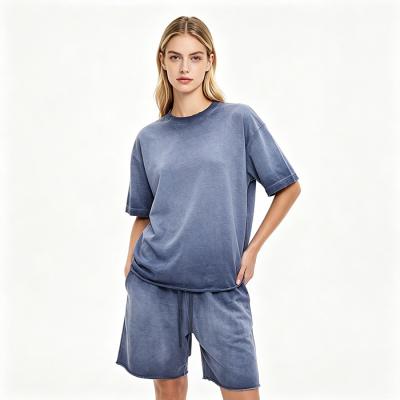 China Solid Wash 100 Cotton T Shirt Minimal Oversized Cotton Tee 100% Pure Cotton for sale