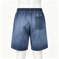 China Casual Men's Sweatpants Shorts Loose Vintage Drawstring Shorts 320GSM 80% Cotton Blend for sale