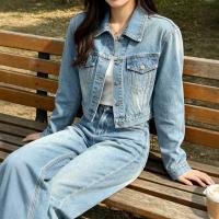 China High Waist Unisex Wide Leg Jeans Baggy Frayed Hem Wide Leg Jeans Light Washed for sale