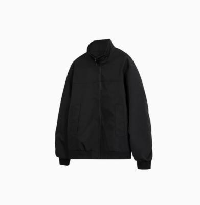 China Loose Fit Stand Collar Bomber Jacket Waterproof Windproof Mens Casual Winter Jackets for sale