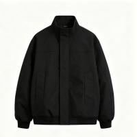China Loose Fit Stand Collar Bomber Jacket Waterproof Windproof Mens Casual Winter Jackets for sale
