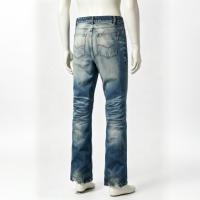 China Lyocell Blend Lightweight Summer Denim Pants Elastic Waist Drawstring Denim Pants Wide for sale