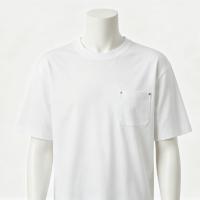 China Men’s Loose Fit Cotton Pocket T-Shirt Casual Short Sleeve Solid Color Summer Top for sale